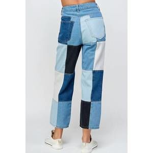 Signature8 | Jeans | New Signature8 Patchwork Straight Jeans In Mixed ...